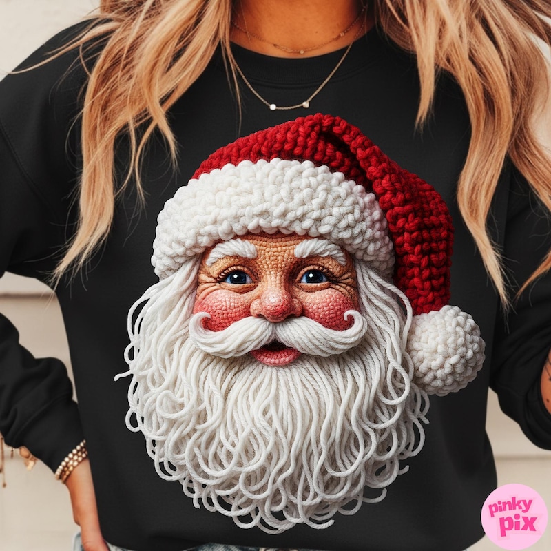 Weihnachtsmann gesicht hoodie - Etsy.de