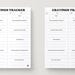 Addiction Recovery- Cravings Tracker- Printable Tracker for Recovery ...