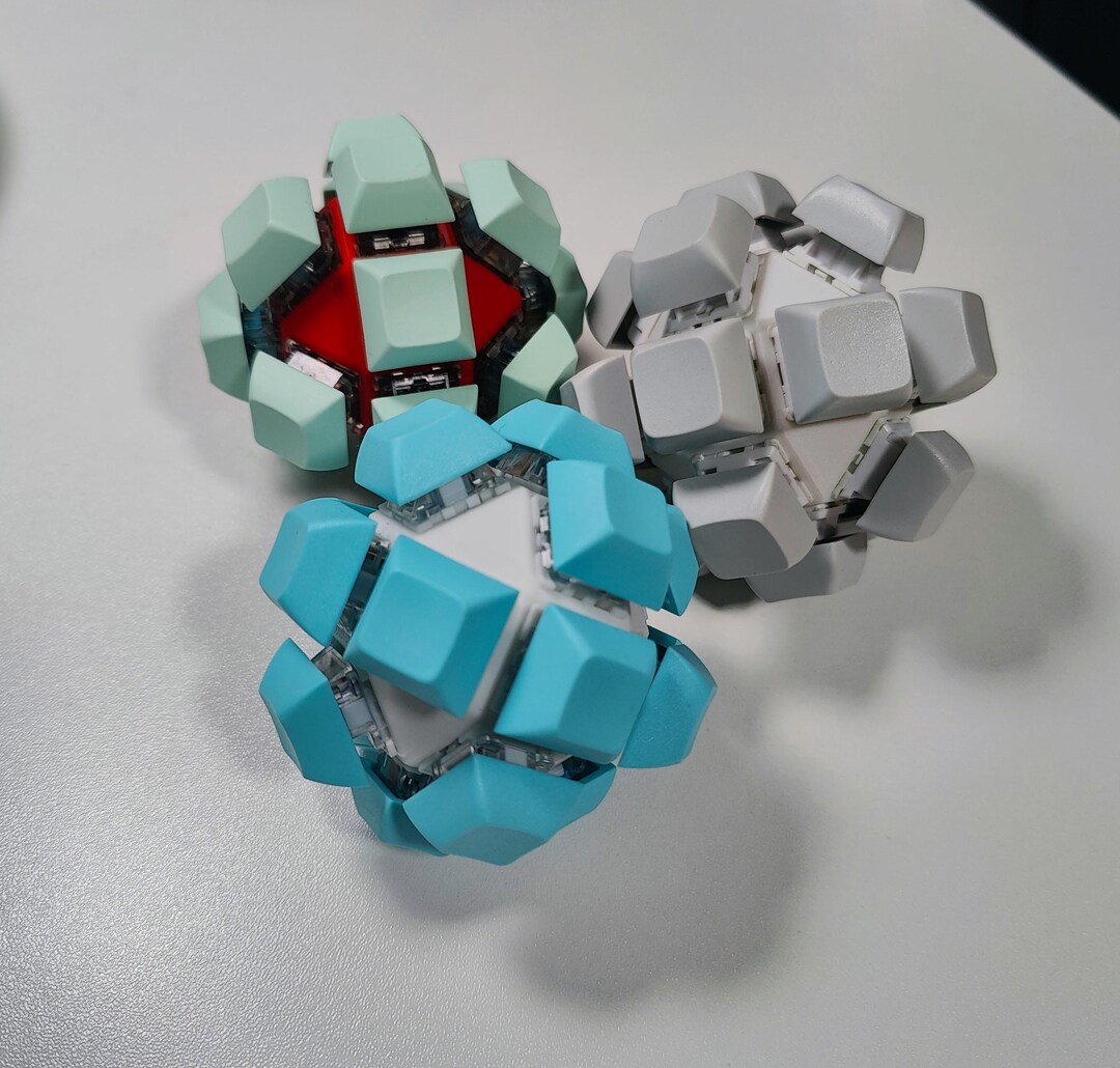 Mechanical Switch Fidget Clicker - Rhombicuboctahedron - Geometric ...