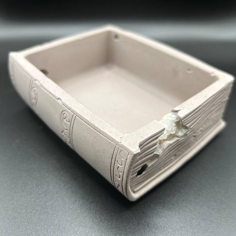 Book Planter - Etsy