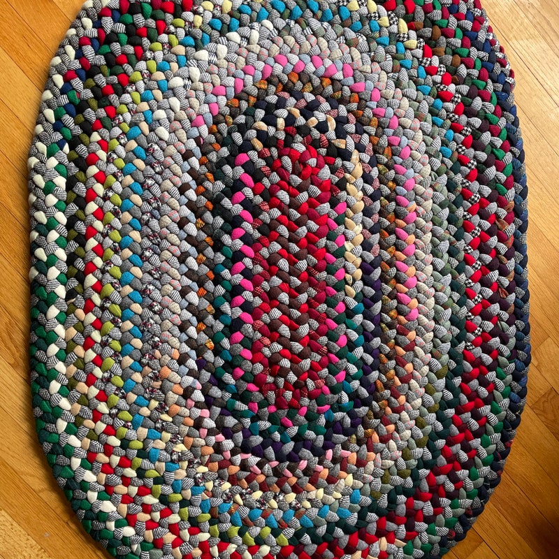 Wool Braided Rug - Etsy