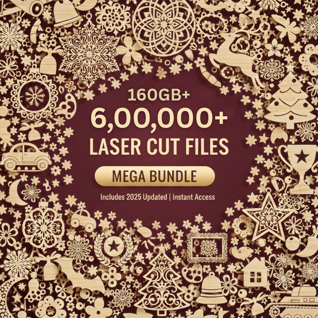 6,00,000+ Laser Cut Patterns Files, CNC Cutting Files, Cutting Pack ...