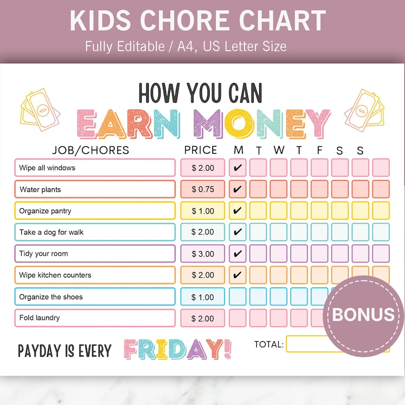 Toddler Pocket Chart - Etsy UK