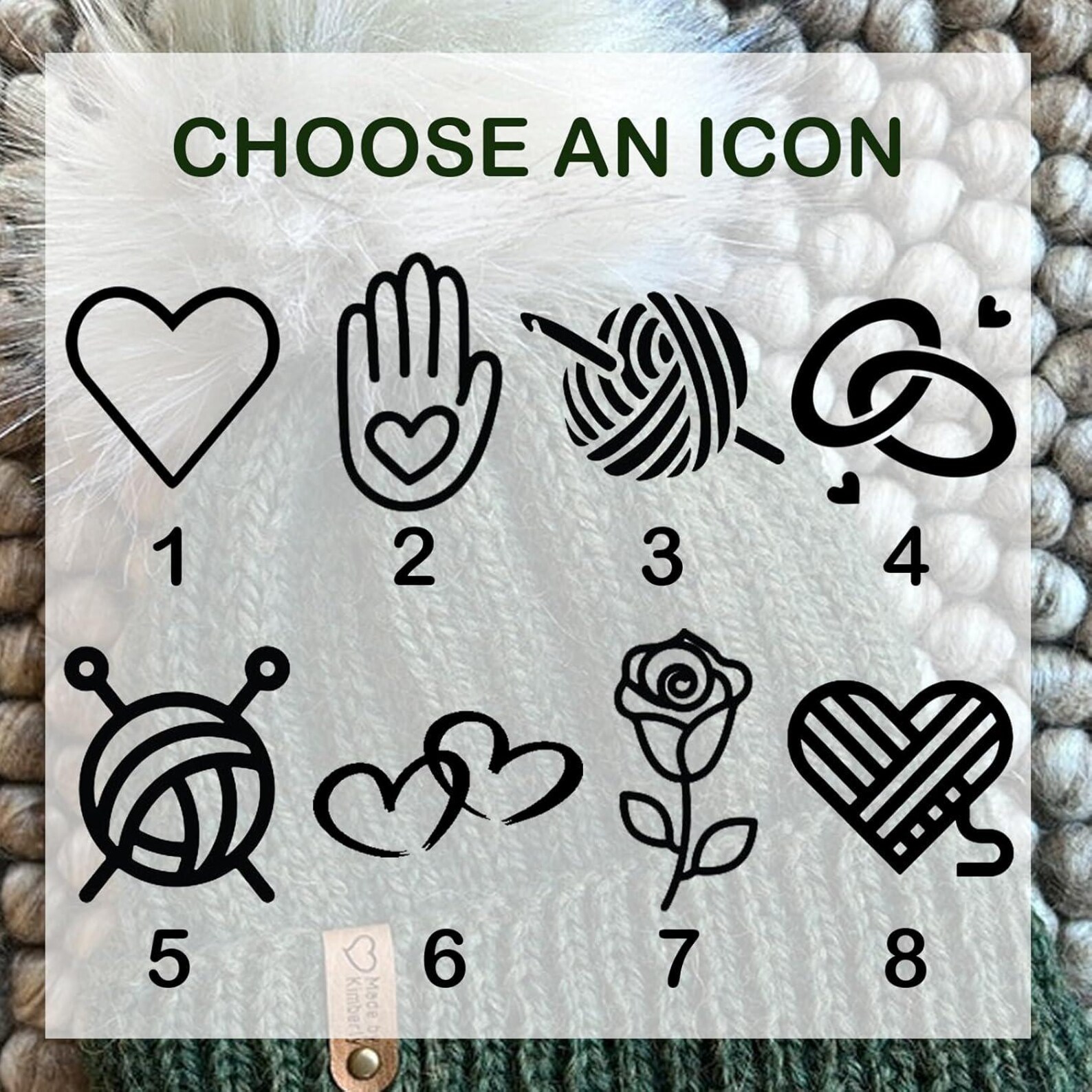 Custom Labels for Crochet and Knits Projects,personalized Handmade ...