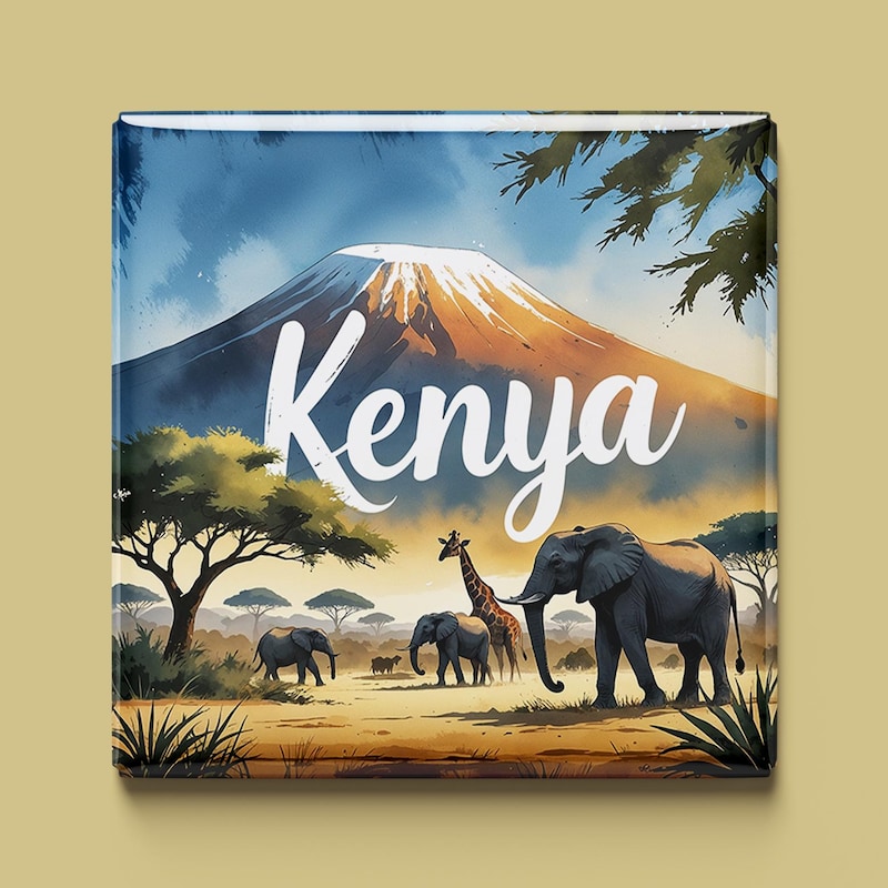 Kenya Magnet - Etsy