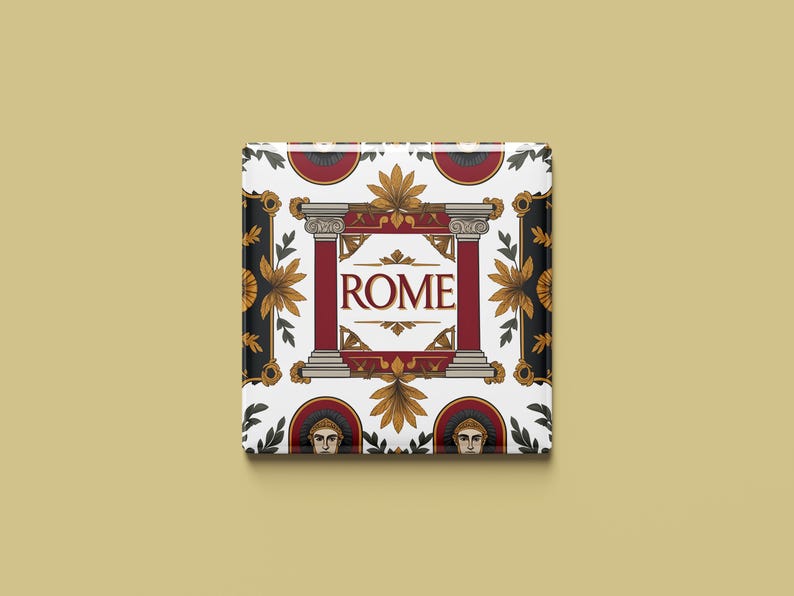 Rome Magnet | 8 Designs to Choose From | Handmade Souvenir | Colosseum ...
