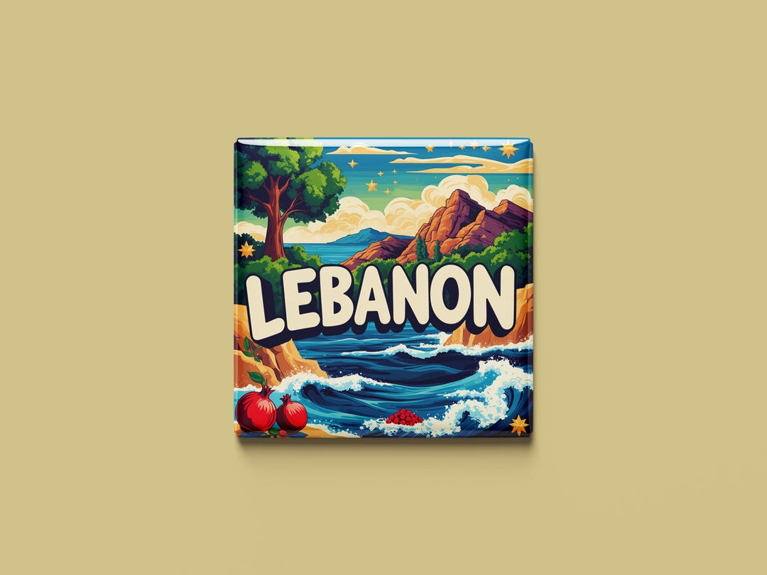 Lebanon Magnet | 5 Designs to Choose From | Handmade Souvenir | Cedars ...