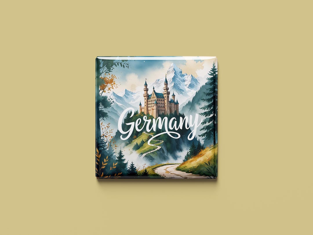 Germany Magnet | 6 Designs to Choose From | Handmade Souvenir | Berlin ...