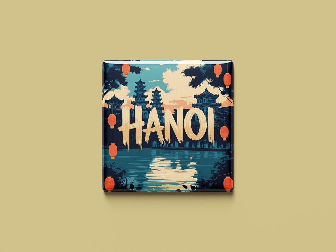 Hanoi Magnet | 6 Designs to Choose From | Handmade Souvenir | Old ...