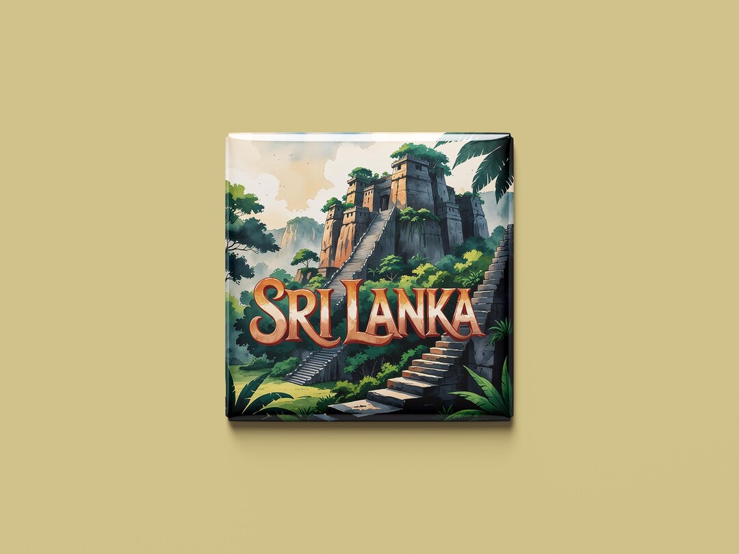 Sri Lanka Magnet | 6 Designs to Choose From | Handmade Souvenir ...