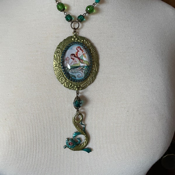 Mermaid Cameo - Etsy
