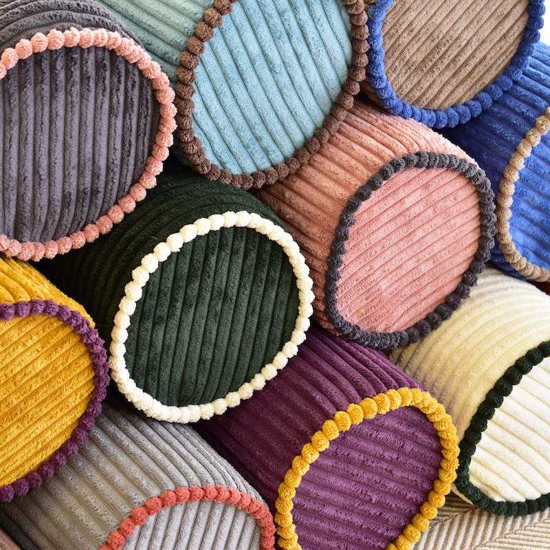 Green Roll Cushion - Etsy UK