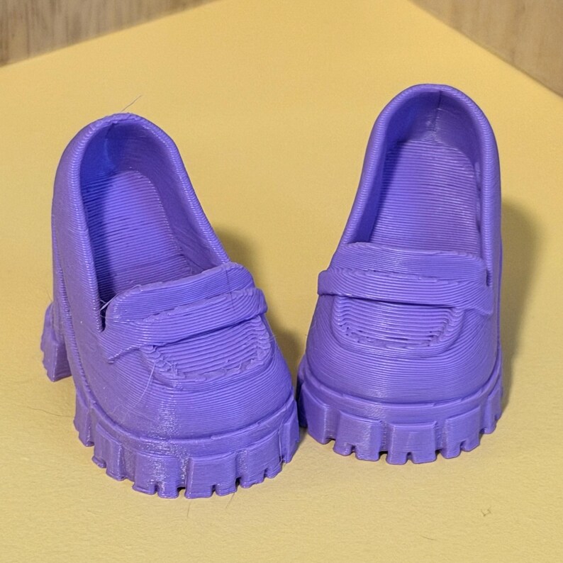 Chunky Platform Doll Shoes – 3D Printed – Custom Doll Shoes – for Slim ...