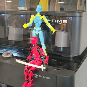 3d Printed Dummy 13 T13 Action Figure Model Toy Fully Assembled - Etsy