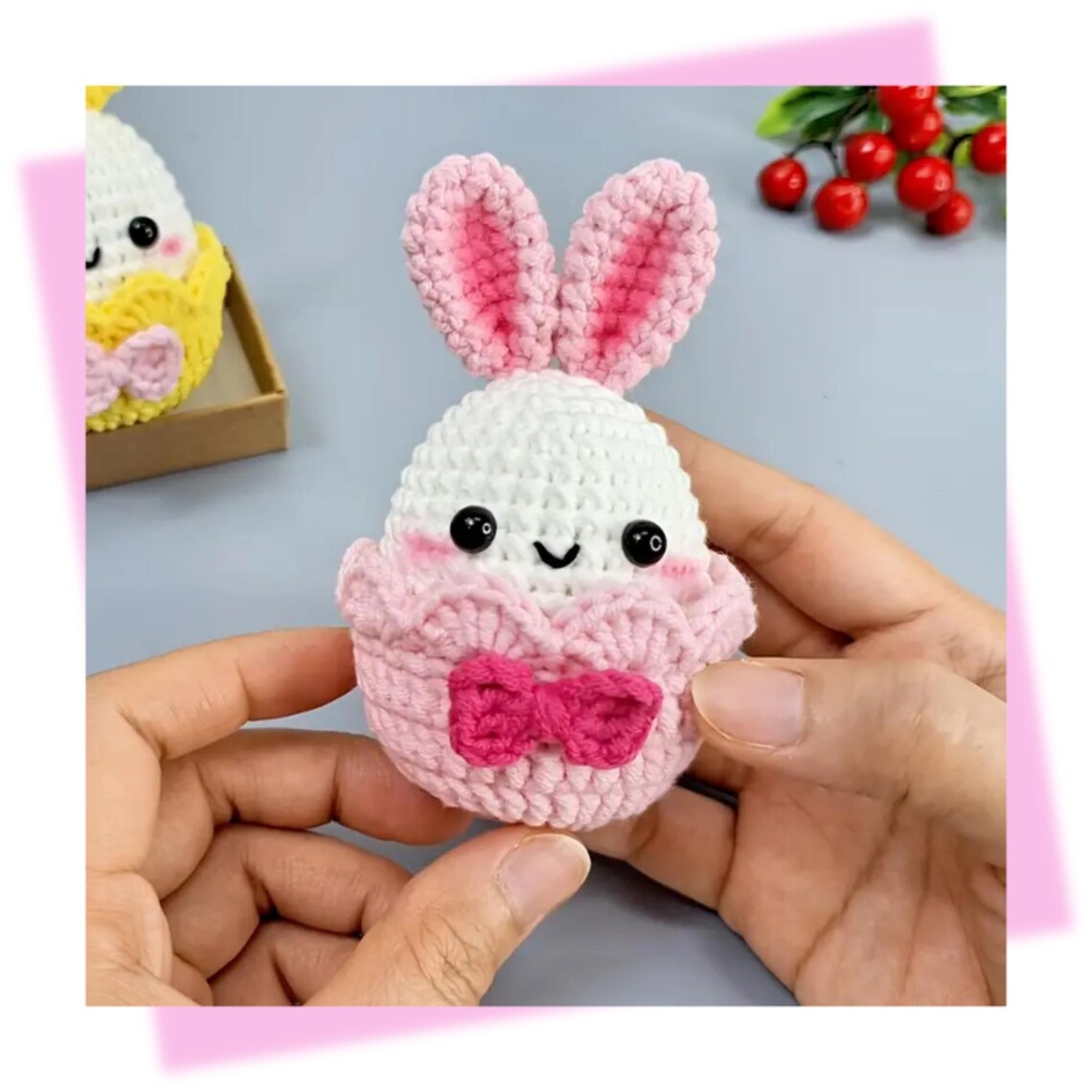 Amigurumi Easter Bunny Egg Pattern – PDF Crochet Pattern, Digital ...