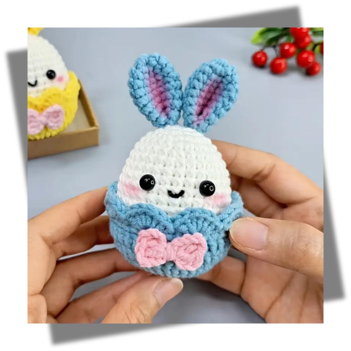 Amigurumi Easter Bunny Egg Pattern – PDF Crochet Pattern, Digital ...