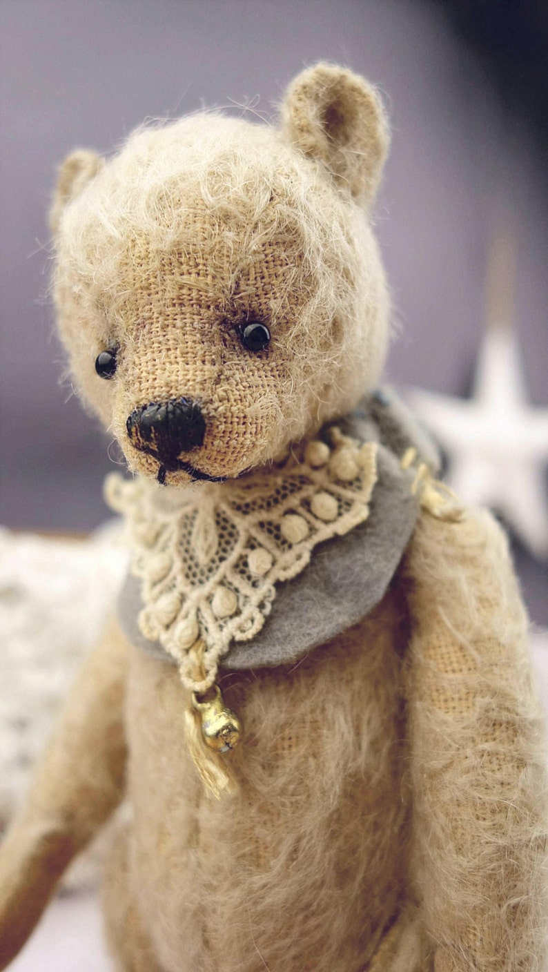 Indie, 6" PDF Artist Teddy Bear Pattern by Aerlinn Bears - Etsy UK