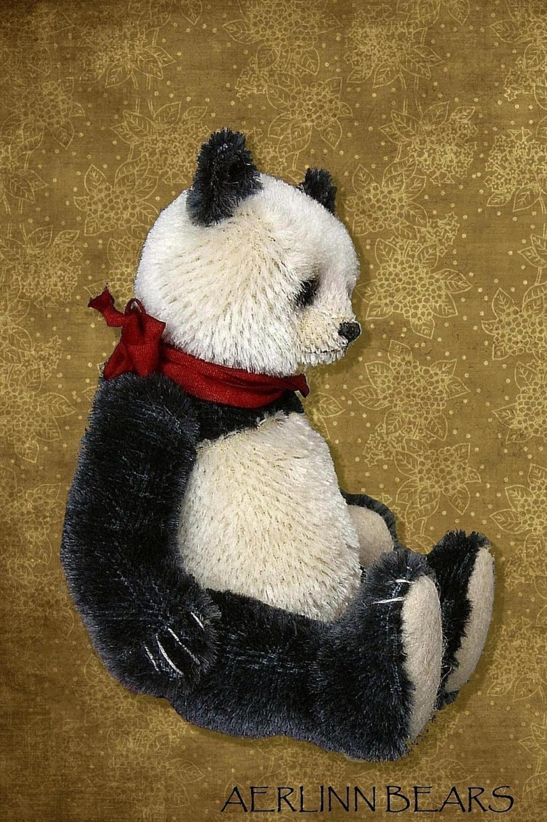 Mulan Panda Style Artist Bear PDF Pattern by Aerlinn Bears - Etsy