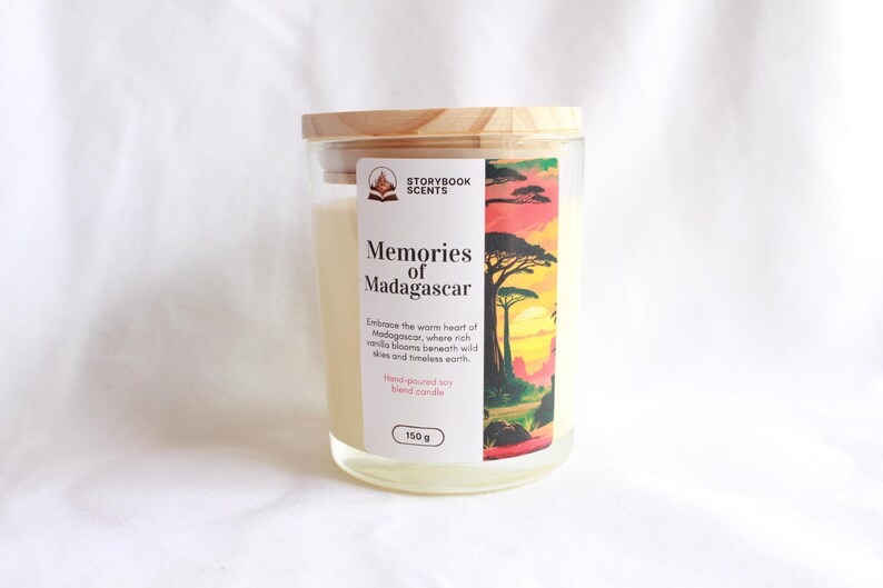 Madagascar Vanilla Candle | Vanilla Coconut Tonka Coconut Wax Candle ...
