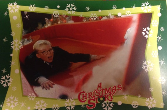 A Christmas Story Santa Slide