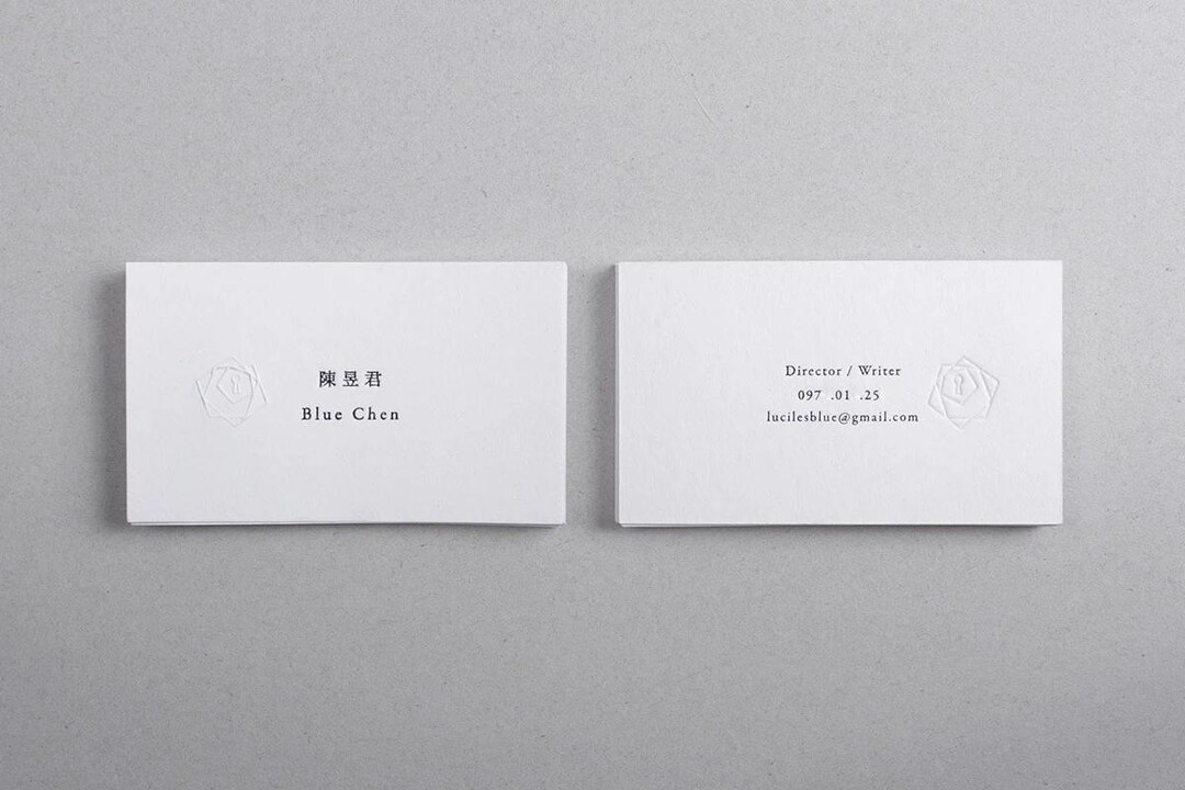 Custom Letterpress Business Cards With Your Logo Personalized Premium ...