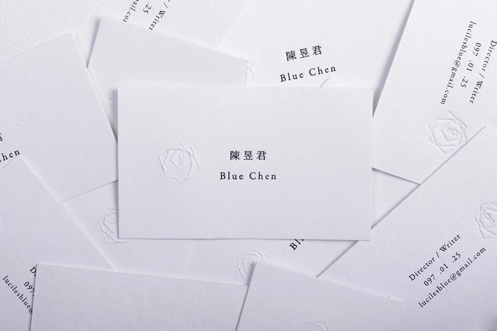 Custom Letterpress Business Cards With Your Logo Personalized Premium ...