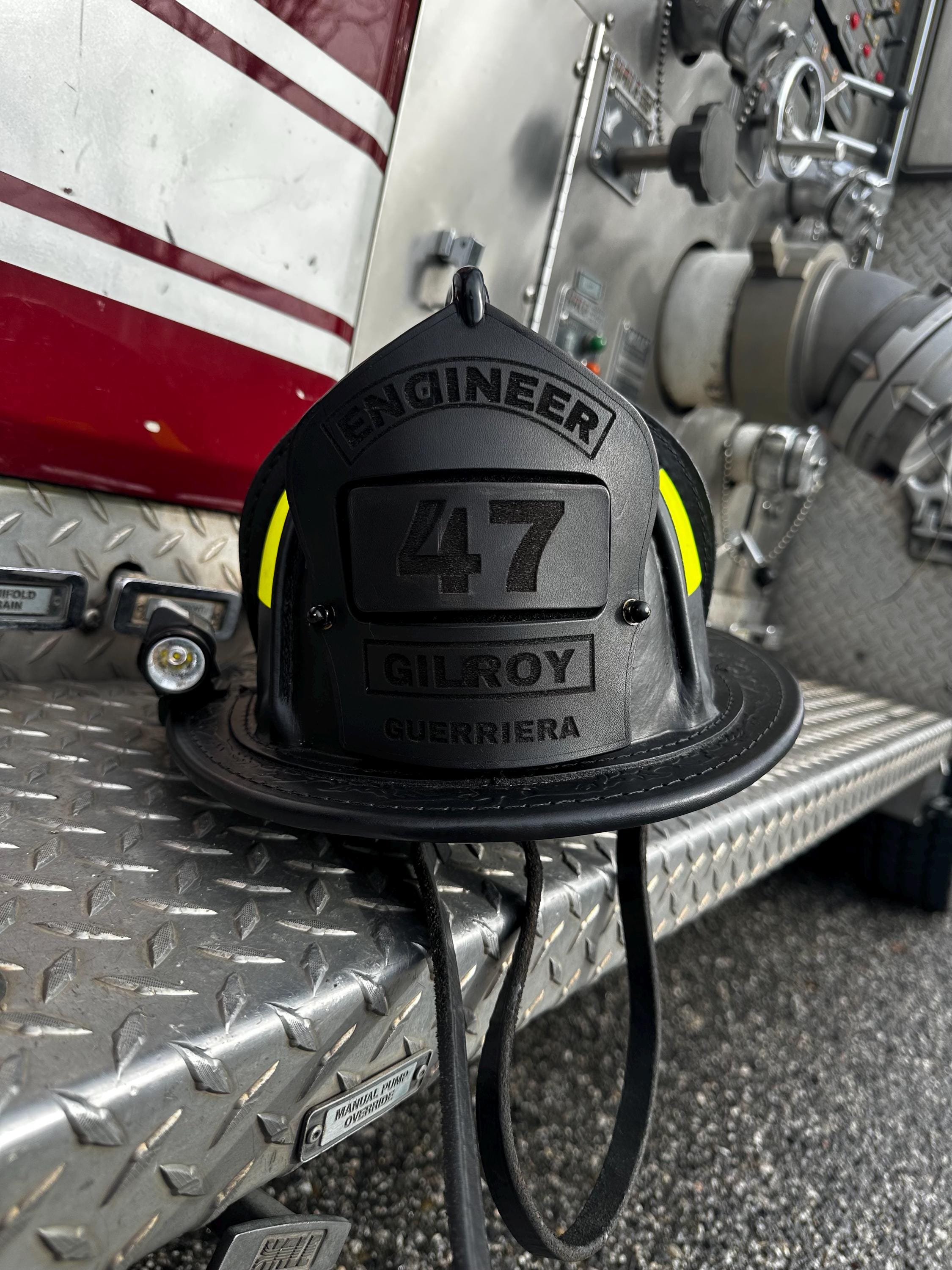 Firefighter Leather Helmet Shields - Etsy