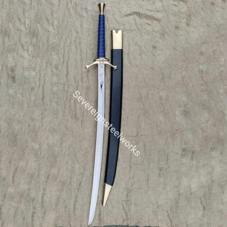 Heron Mark Sword – Wheel of Time Replica With Scabbard Fantasy Cosplay ...