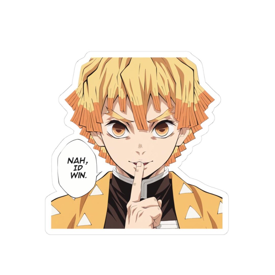 Zenitsu Agatsuma Stickers - Etsy