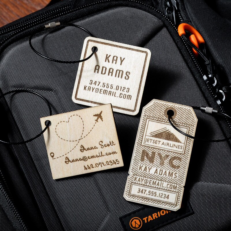 Wedding Luggage Tags - Etsy