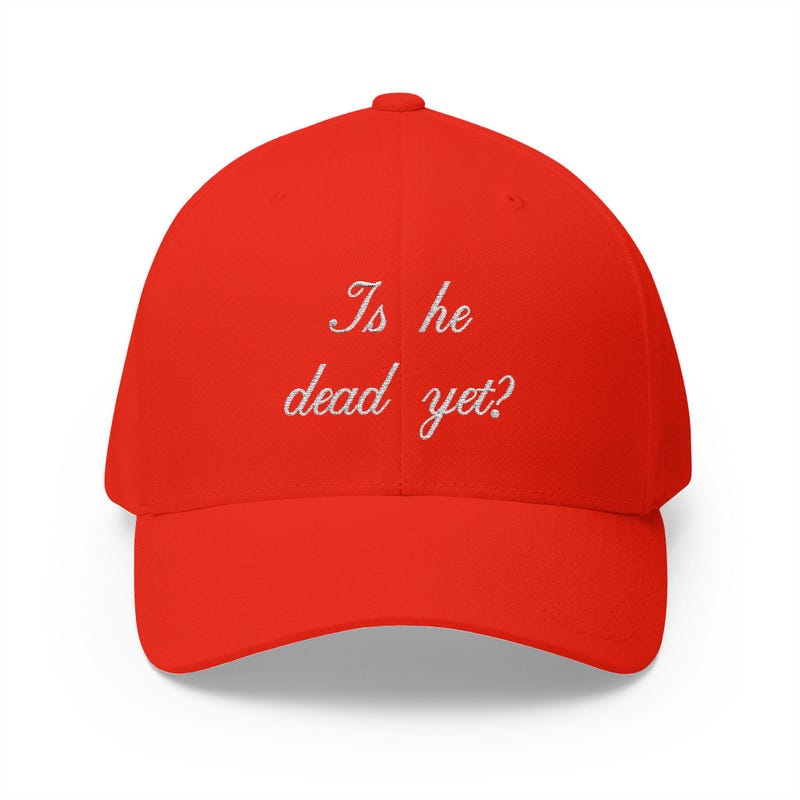 Not Dead yet Cap - Etsy