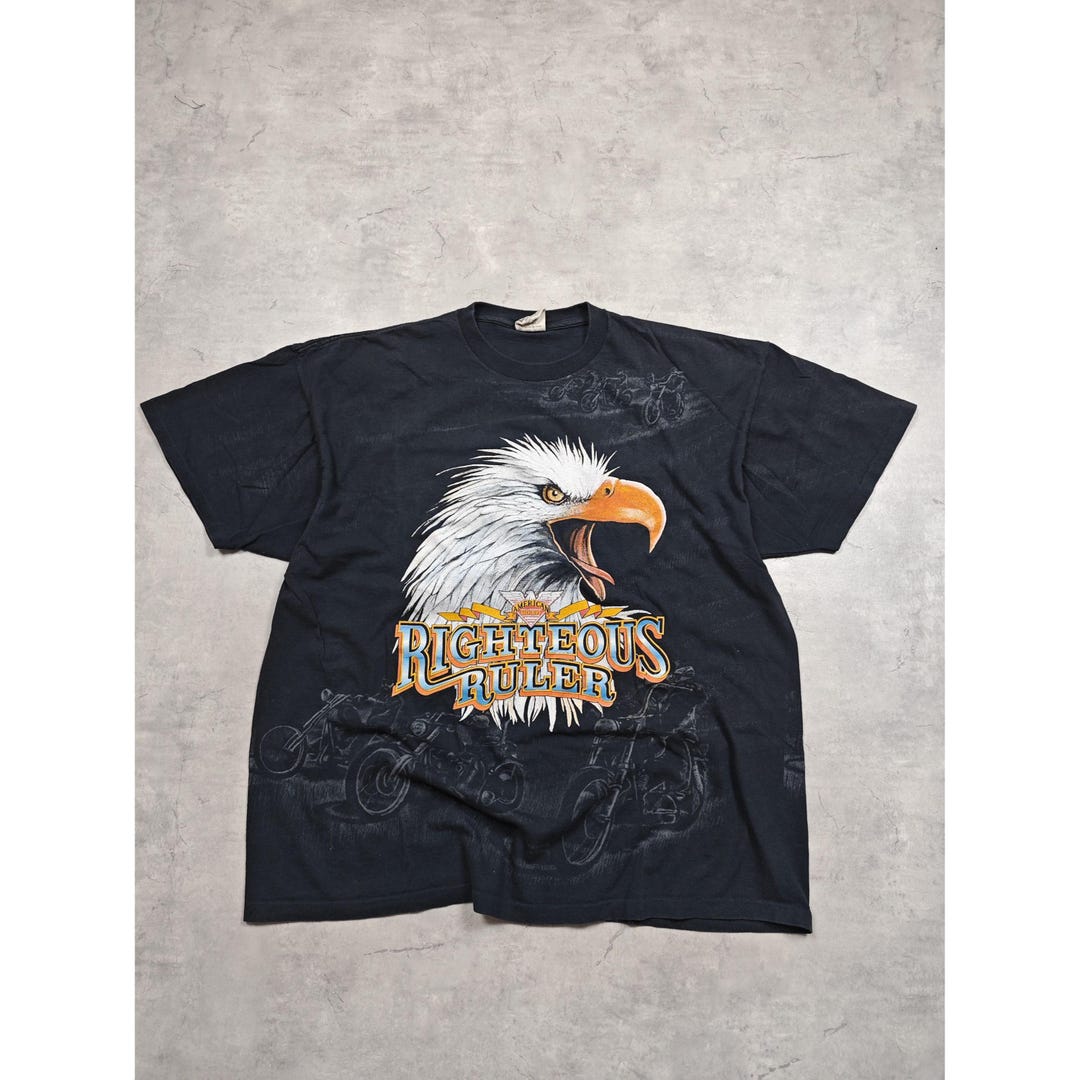 American CMJ Righteous Ruler Vintage T Shirt - Etsy