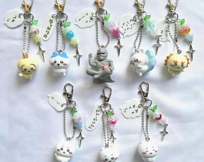 Chiikawa Mini Keychains - Etsy
