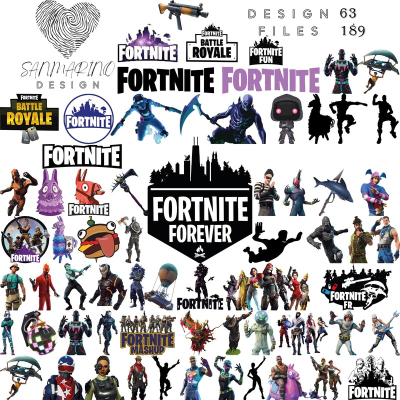 Fortnight Svg - Etsy