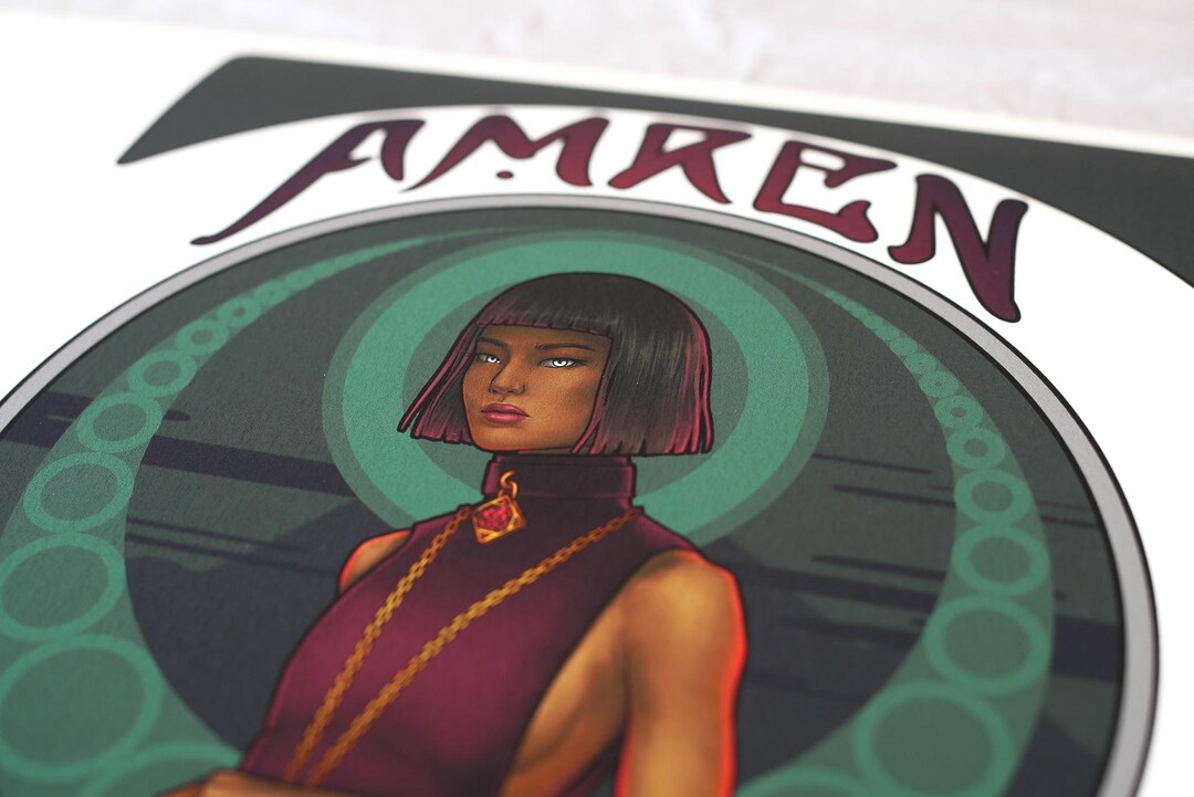 Amren ACOTAR Illustration A3 Print - Etsy