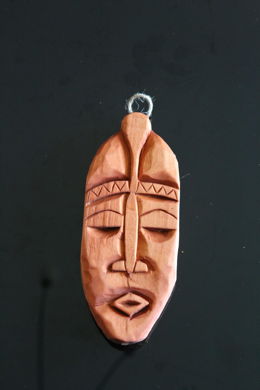 Hand-carved Wooden Mask, Hand-carved Wall Mask, Ethnic Wooden Mask ...