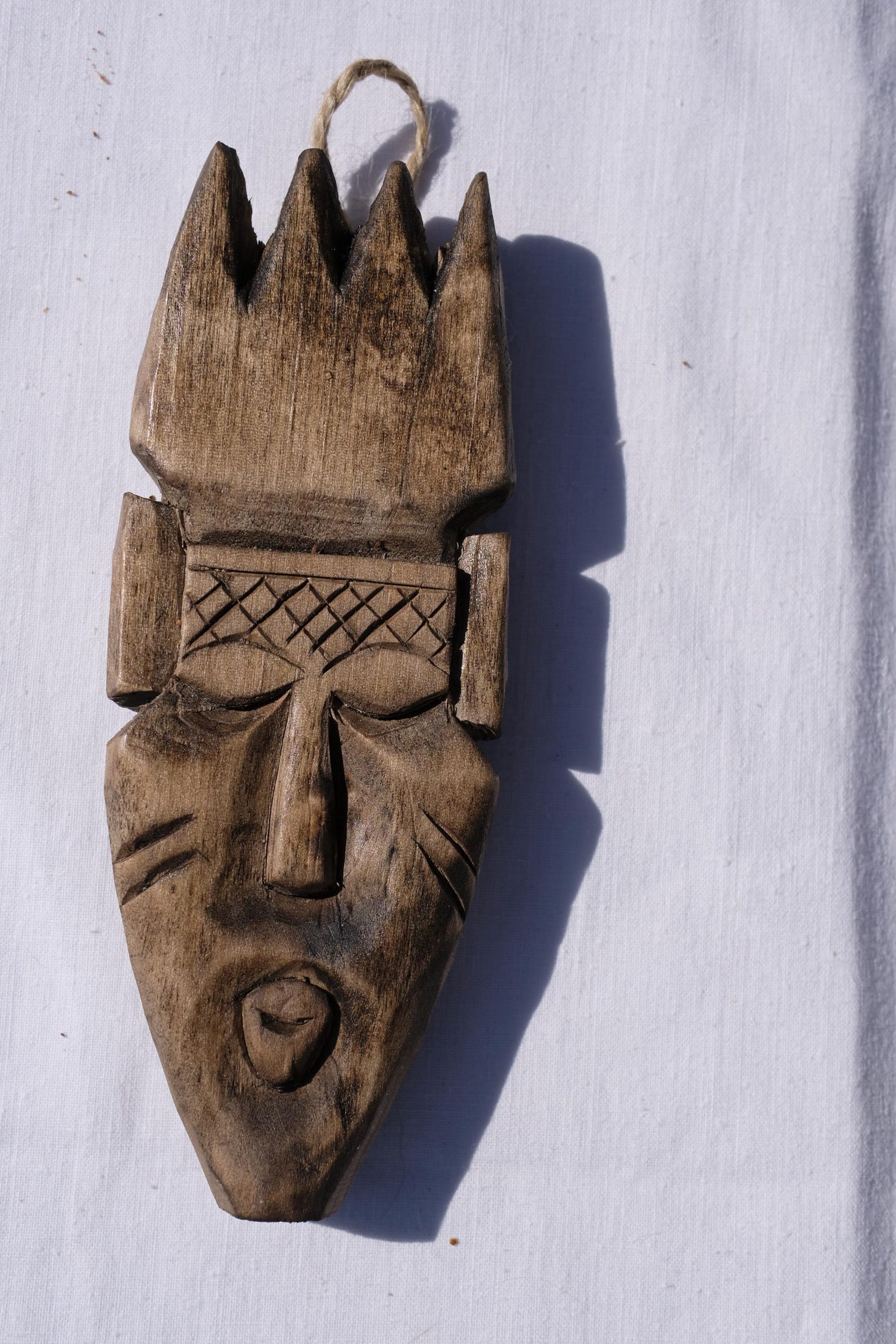 Hand Carved African Wooden Mask Set: Tribal Wall Art Decor - Etsy