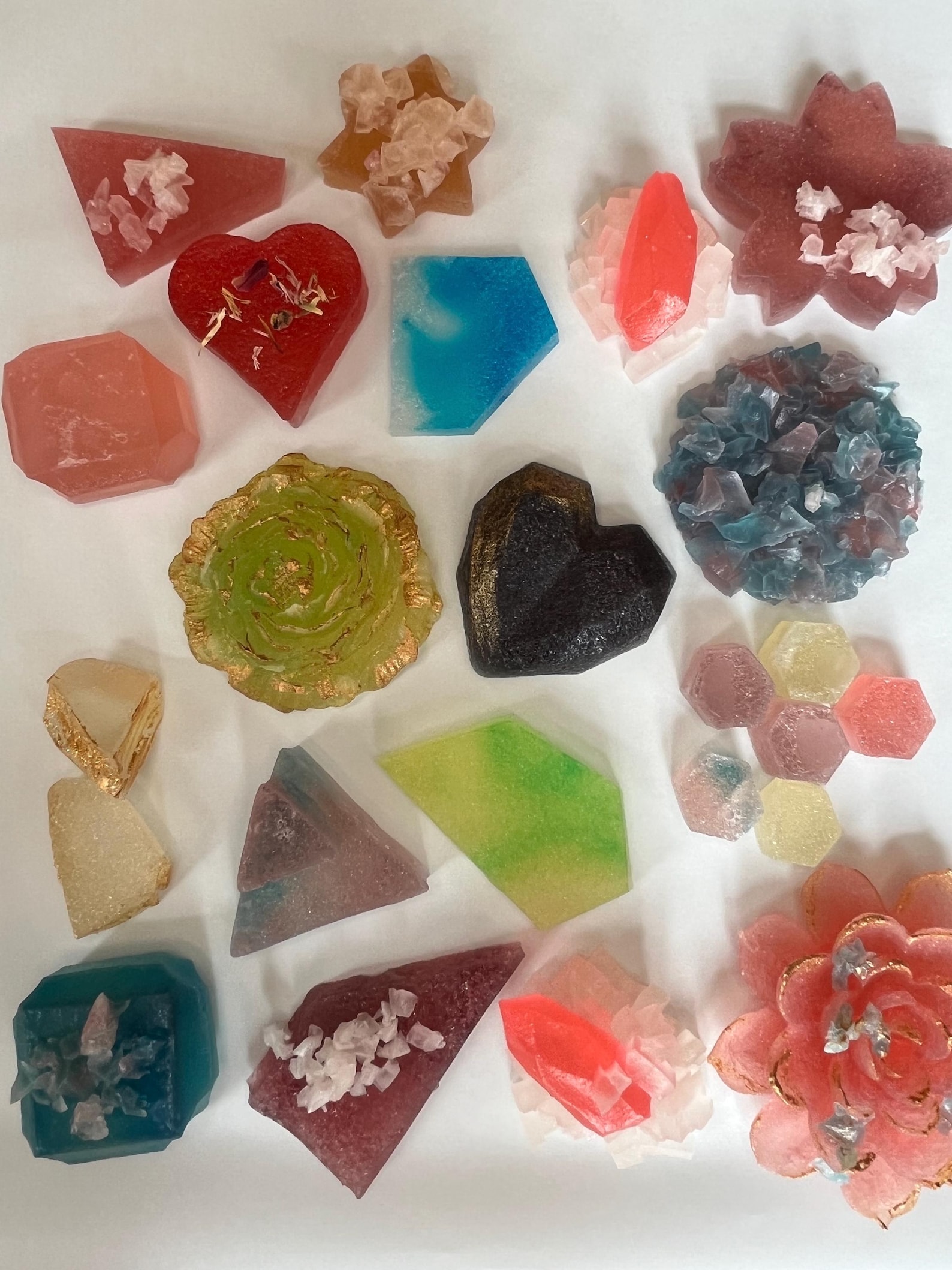 36 Pieces Surprise Crystal Candy Box/ Kohakutou / Edible Crystals ...