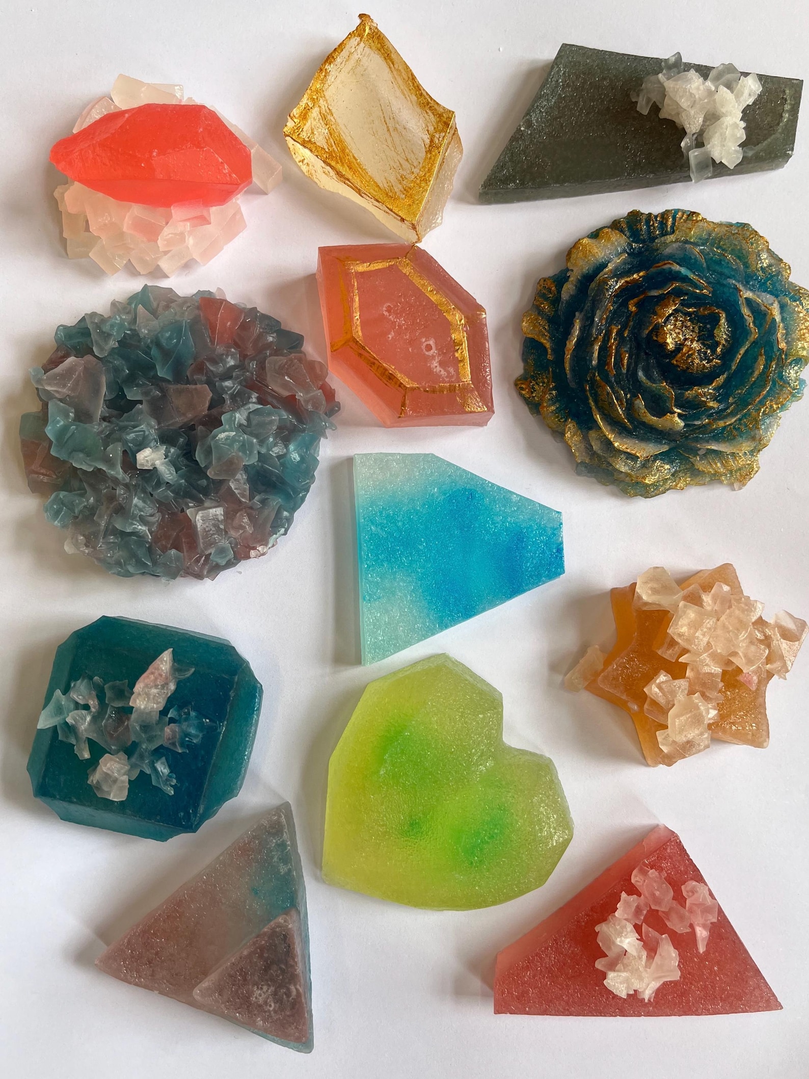 36 Pieces Surprise Crystal Candy Box/ Kohakutou / Edible Crystals ...