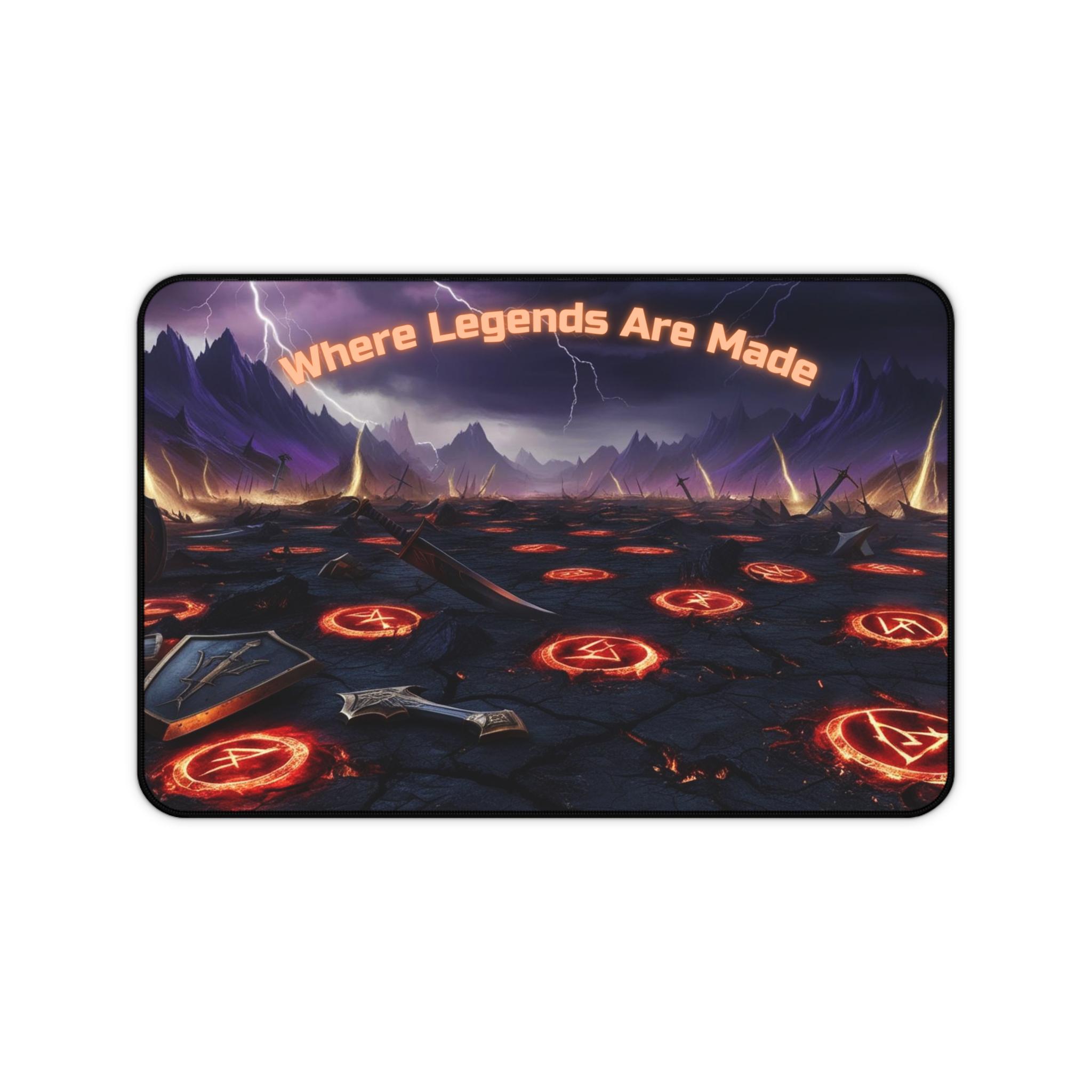 Epic Gaming Mouse Pad Fantasy Warrior Desk Mat for Gamers Large ...