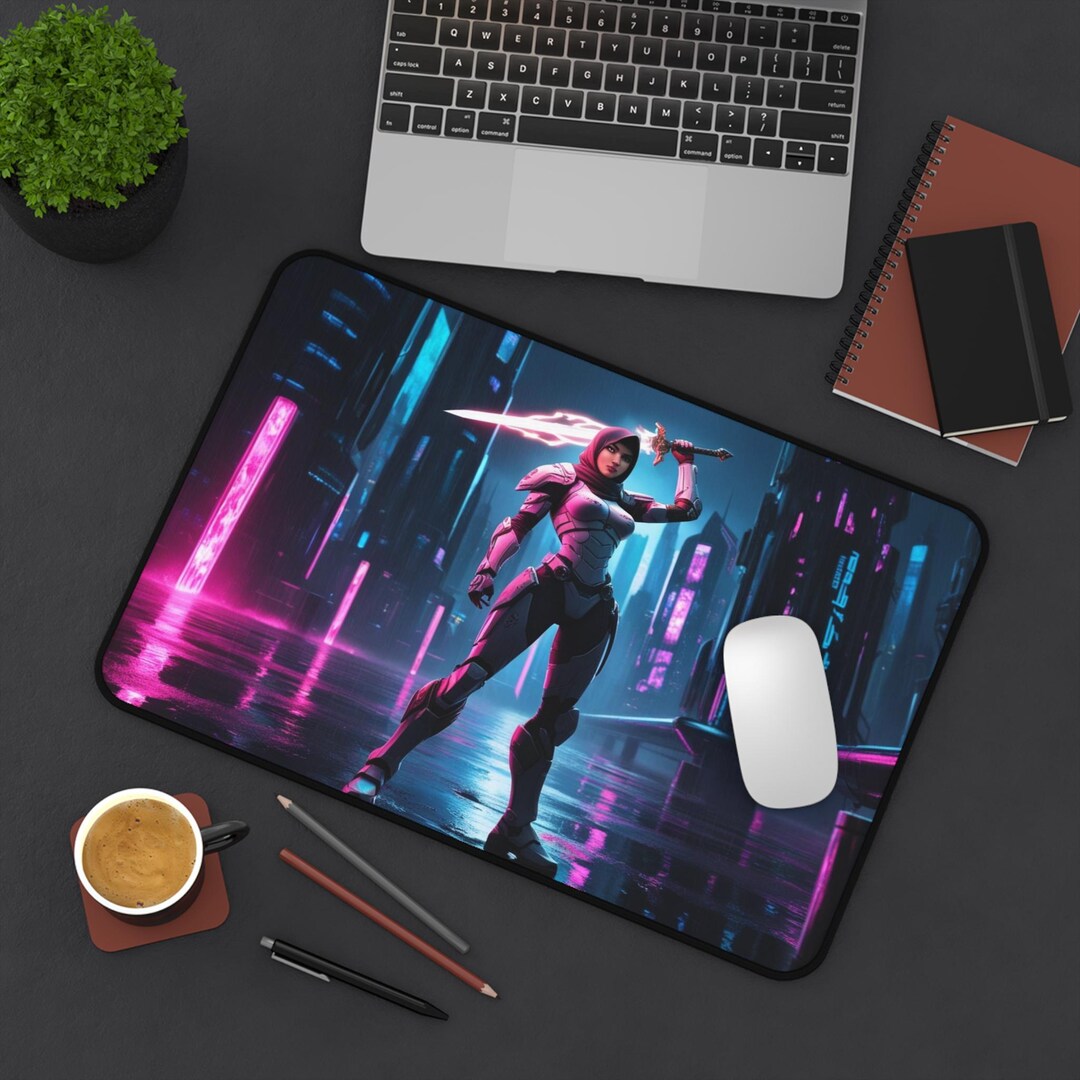 Realistic Fantasy Character Mouse Pad Epic Desk Mat for Gamers and ...