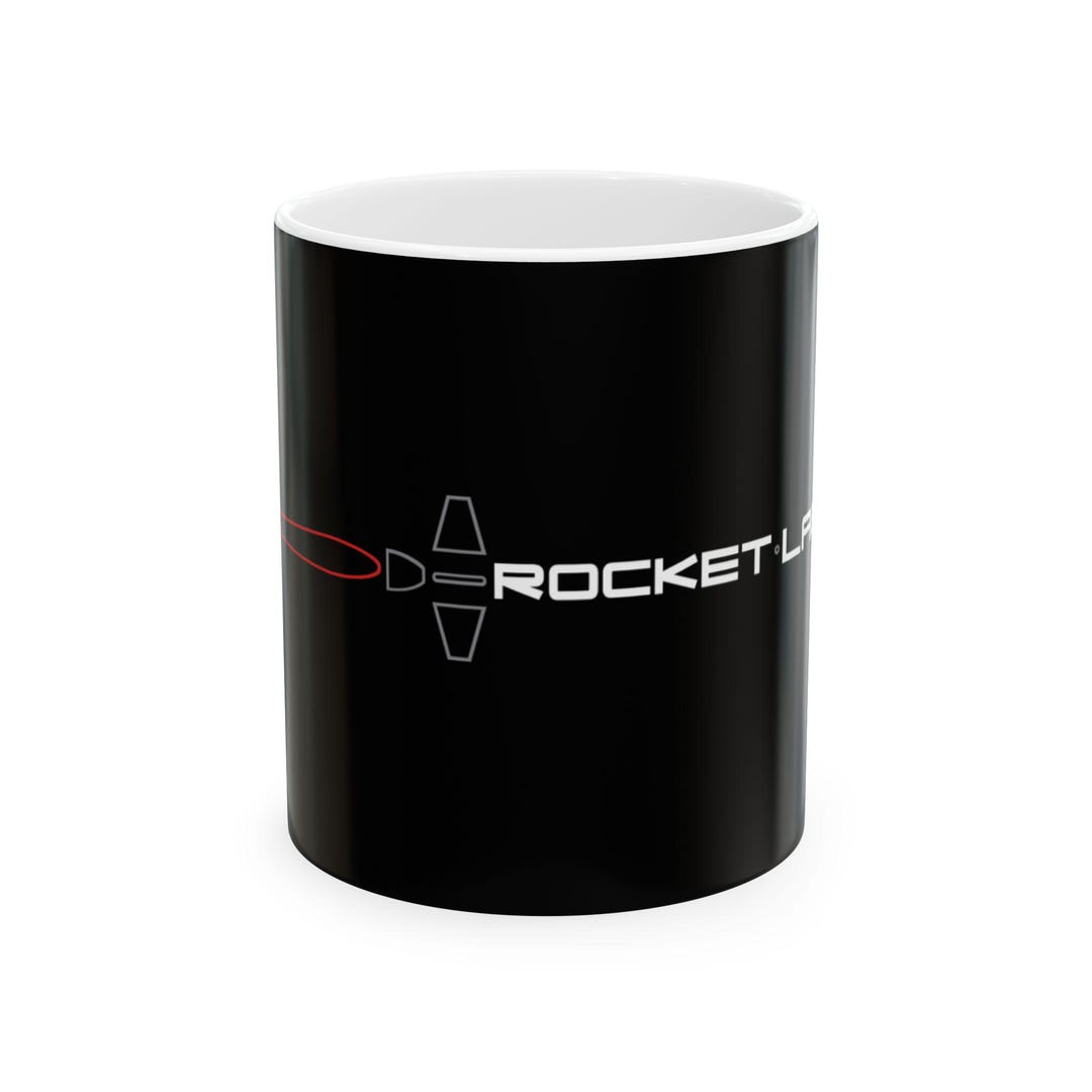Rocket Lab Space Company Logo Ceramic Mug, Astronaut Gift, Rocket Lover ...