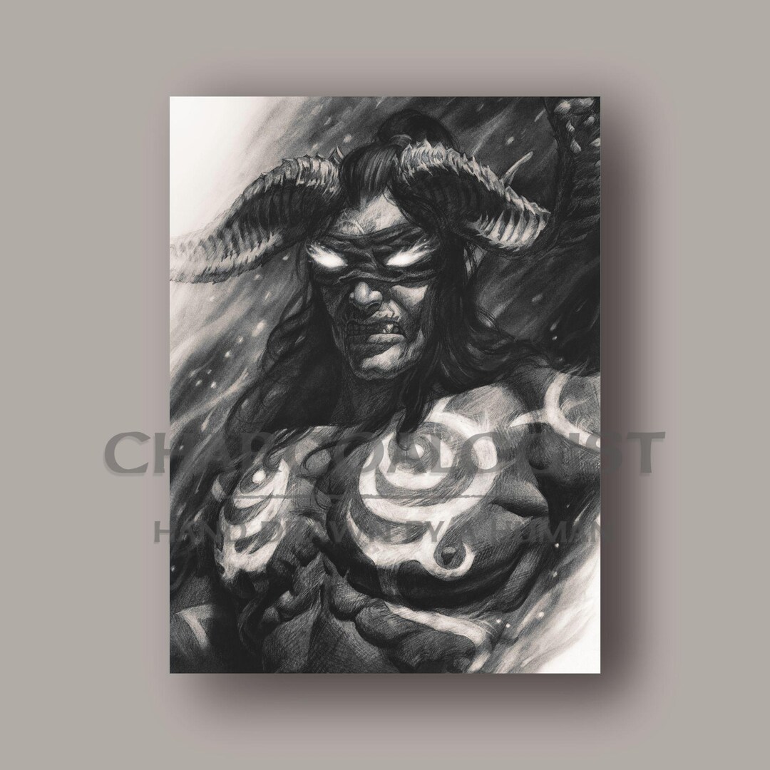 Illidan Stormrage Art Print Poster - Etsy
