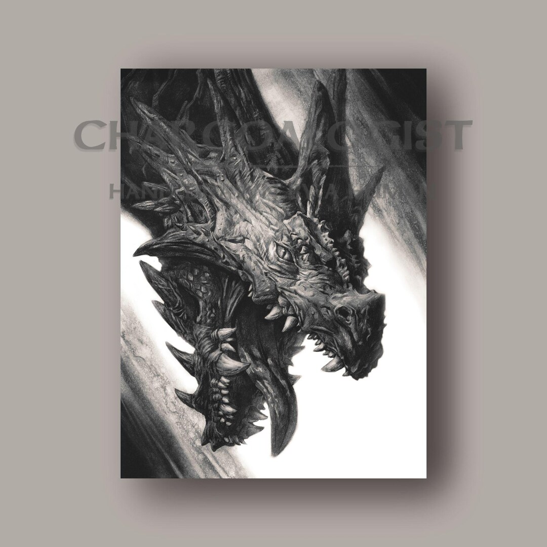 Smaug Art Print Poster - Etsy
