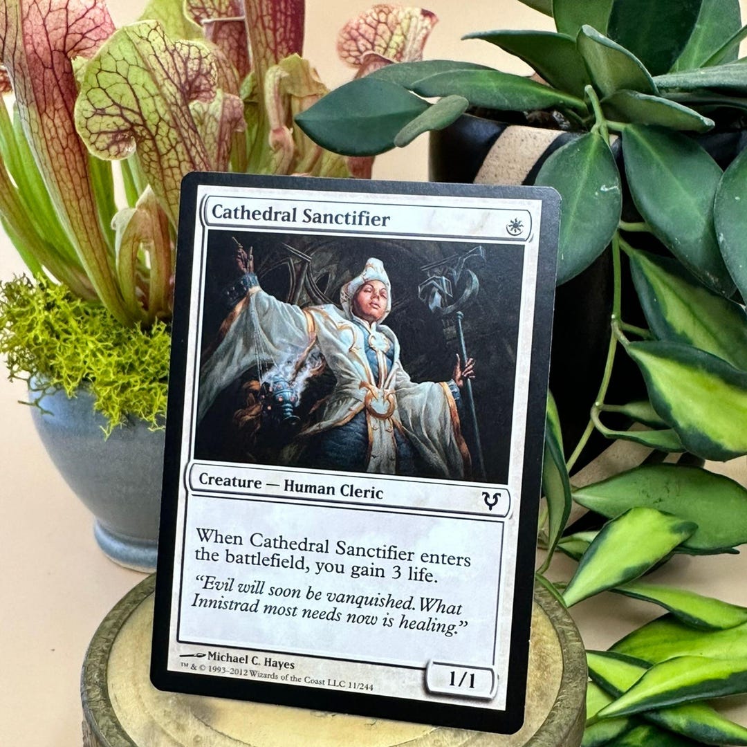 Cathedral Sanctifier Artist Proof Card - Etsy