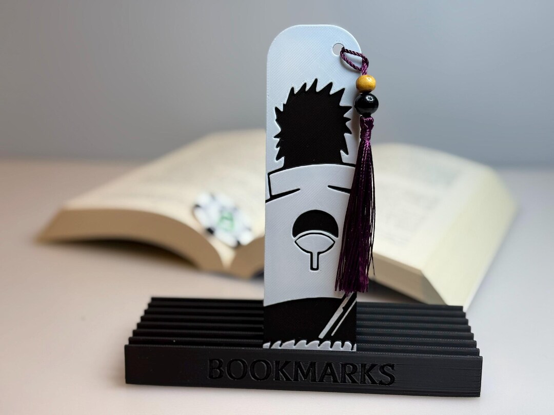 Sasuke Uchiha Bookmark - Naruto - 3D Printing - Etsy