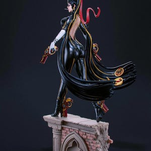 Bayonetta - STL Model for Resin Printer Figure 3D Printing - High ...