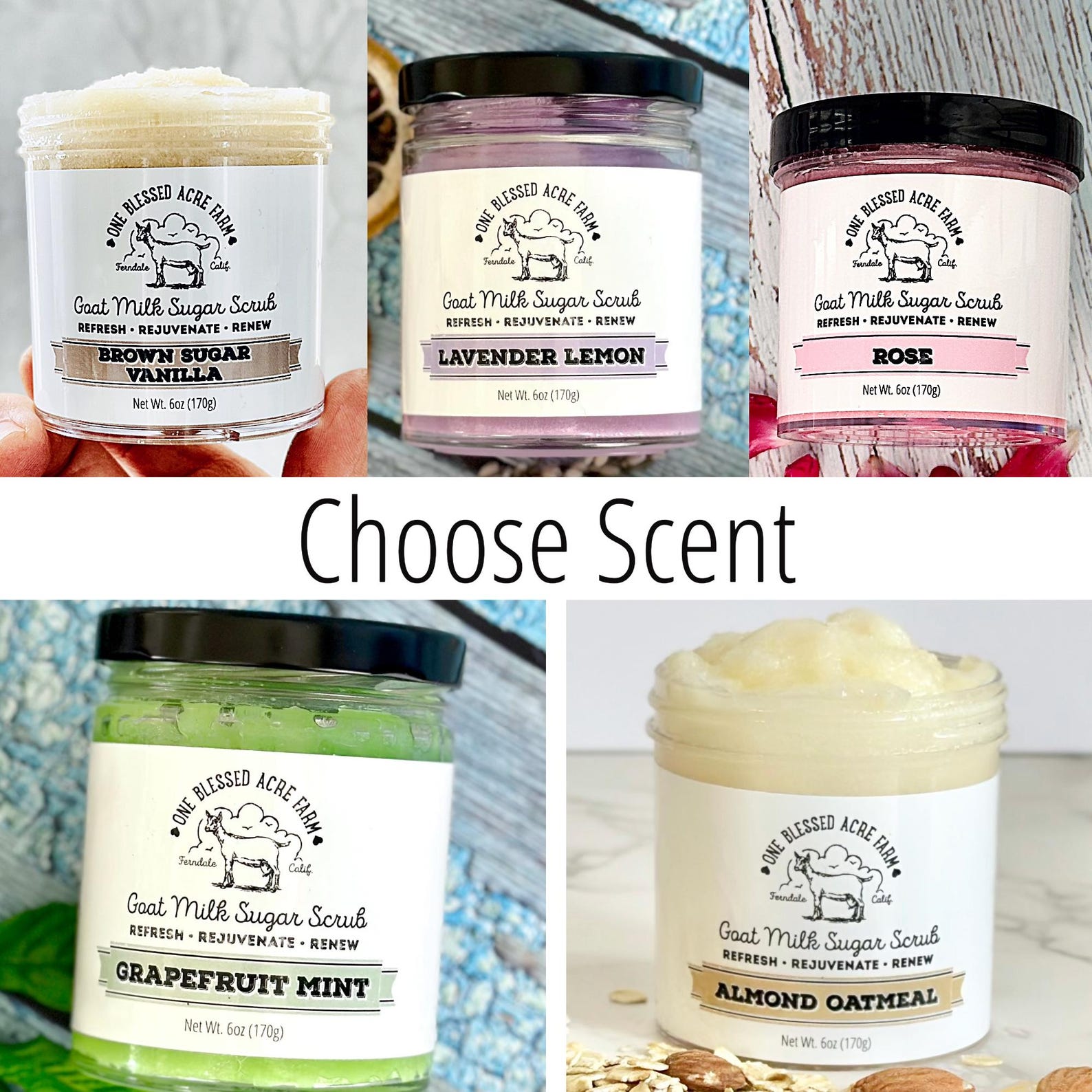 Brown Sugar Goat Milk Sugar Scrub Vanilla Emulsified Hand Scrub Brown ...