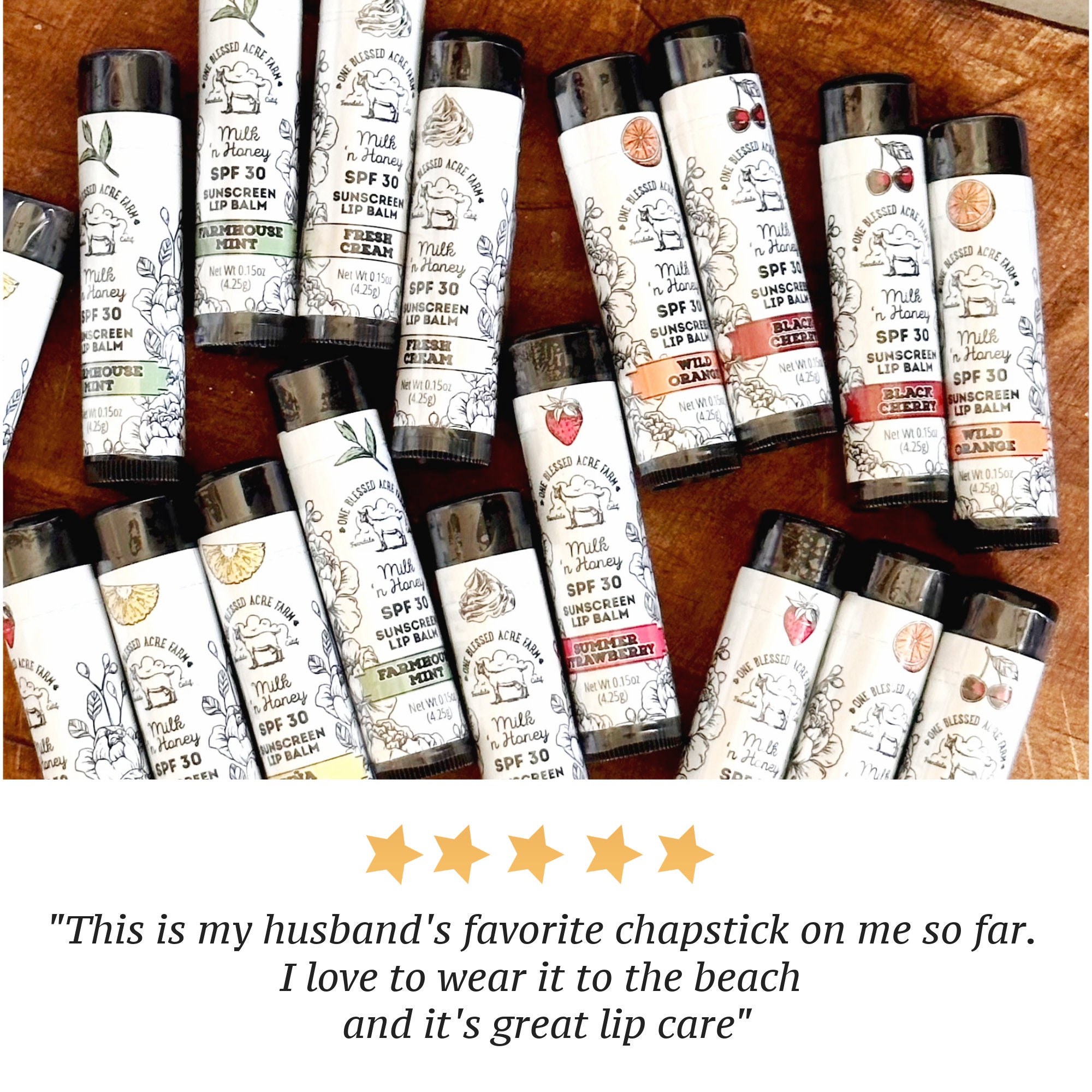 Bulk Lip Balm Party Favor Baby Shower Gift Goat Milk Lip Balm Set Goat ...