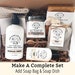 Vanilla Soap Lotion Set Holiday Gift Vanilla Skincare Gift Box Lotion ...